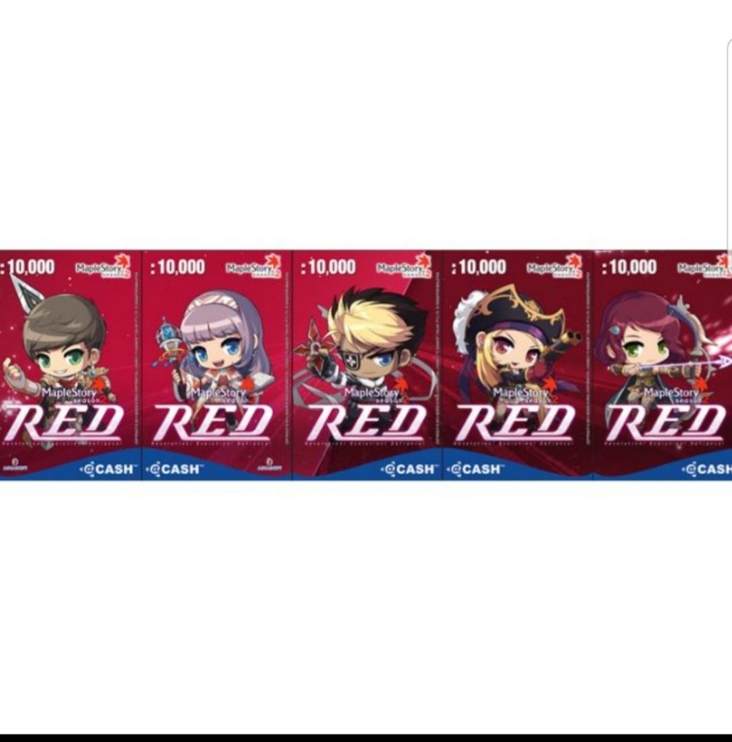 Buying Maplestory card, Video Gaming, Gaming Accessories, Game Gift ...