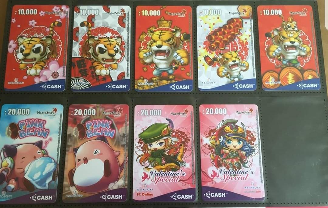 Buying Maplestory card, Video Gaming, Gaming Accessories, Game Gift ...