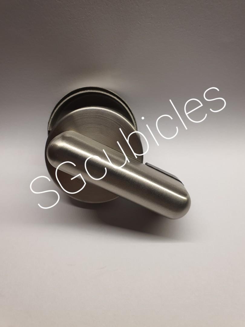 Changing room toilet cubicle partition shower thumbturn lockset lock ...