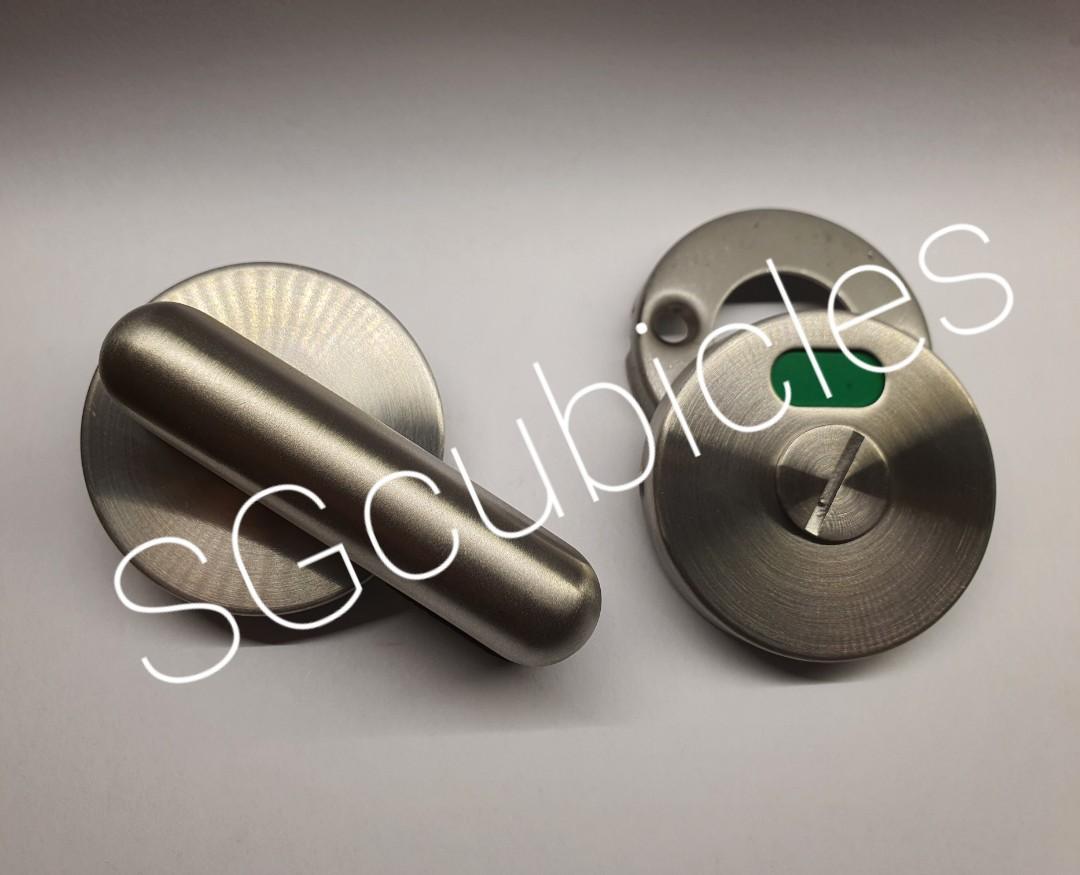 Changing room toilet cubicle partition shower thumbturn lockset lock ...