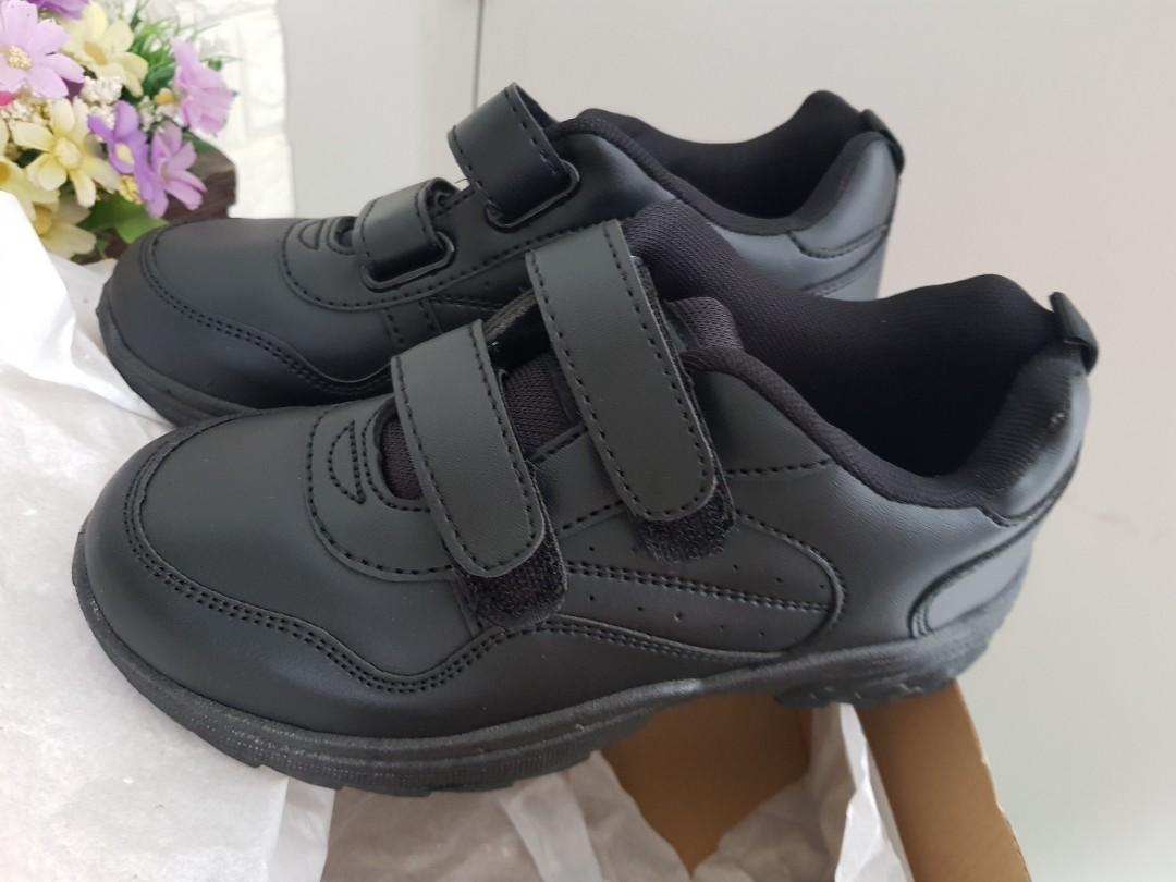 Checker black school shoes, Babies & Kids, Babies & Kids Fashion on ...