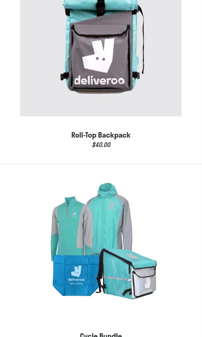 Deliveroo Delivery Cyclist Kit, Sports Equipment, Bicycles & Parts ...