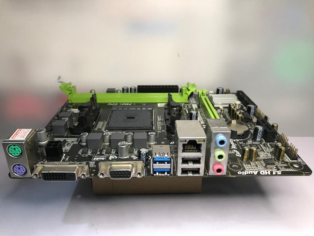 EMAXX EMX-A70FM2+ICAFE, MOTHERBOARD, USED, Computers & Tech, Parts ...
