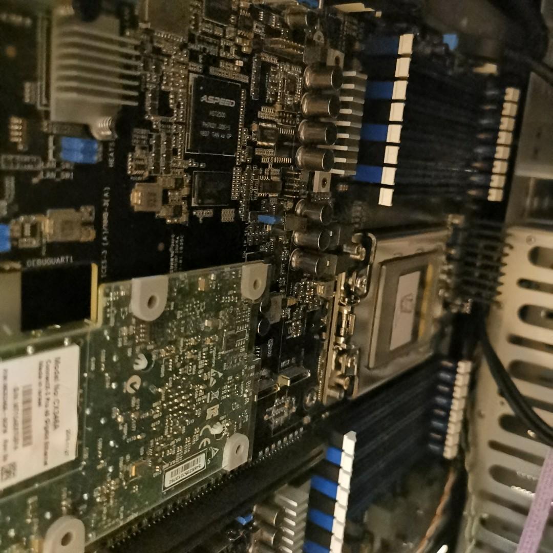 EPYC Workstation, AMD 7571, 32 Cores 64 Threads, 128GB ECC RAM, 2*40G ...