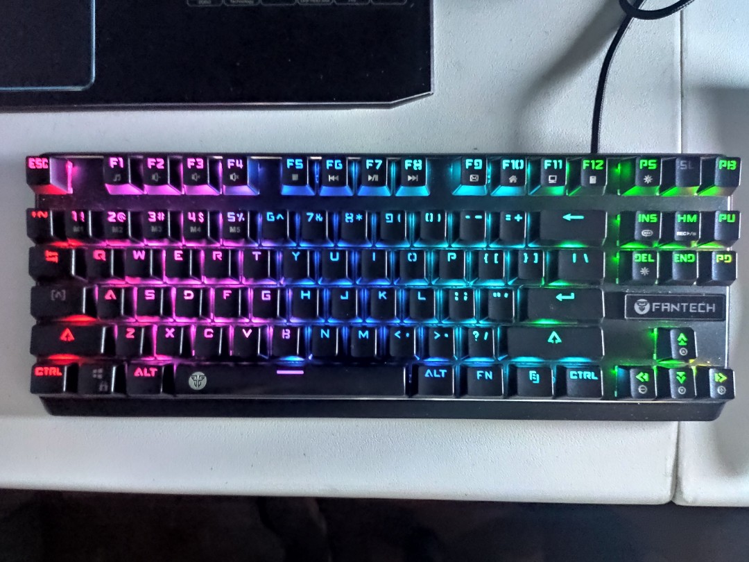 Fantech Pantheon MK871 Mechanical Keyboard, Computers & Tech, Parts ...