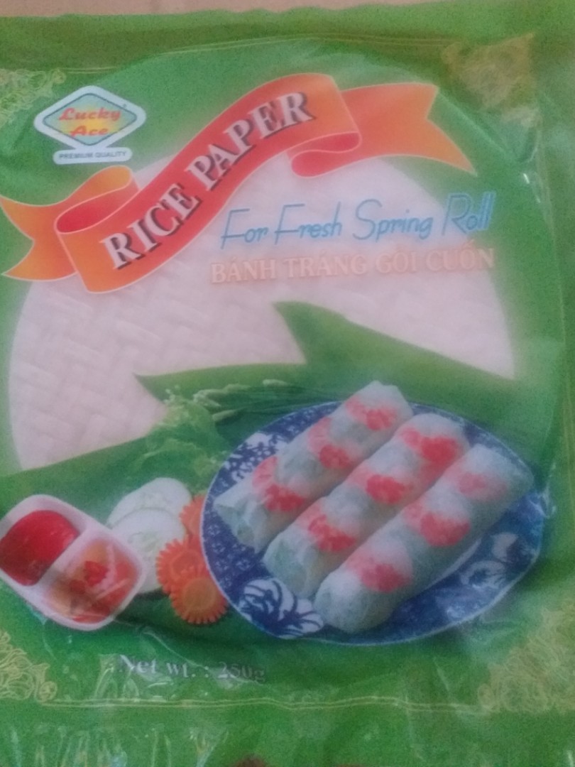 Fresh spring roll wrapper, Food & Drinks, Fresh Produce on Carousell