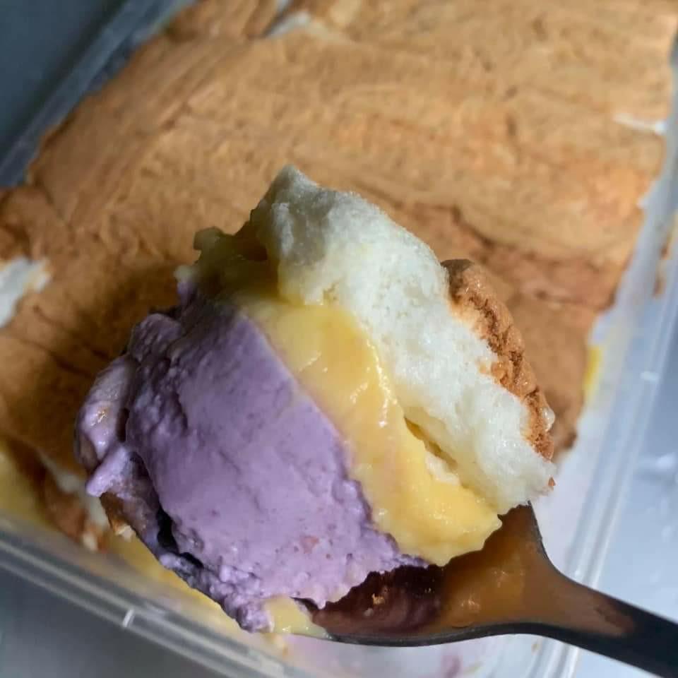FROZEN UBE BRAZO DE MERCEDES, Food & Drinks, Local Eats on Carousell