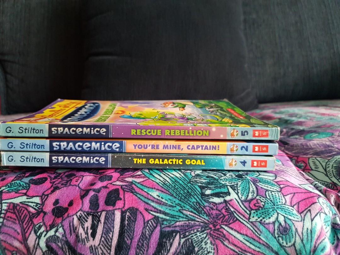 Geronimo Stilton- Spacemice series, Books & Stationery, Children's ...