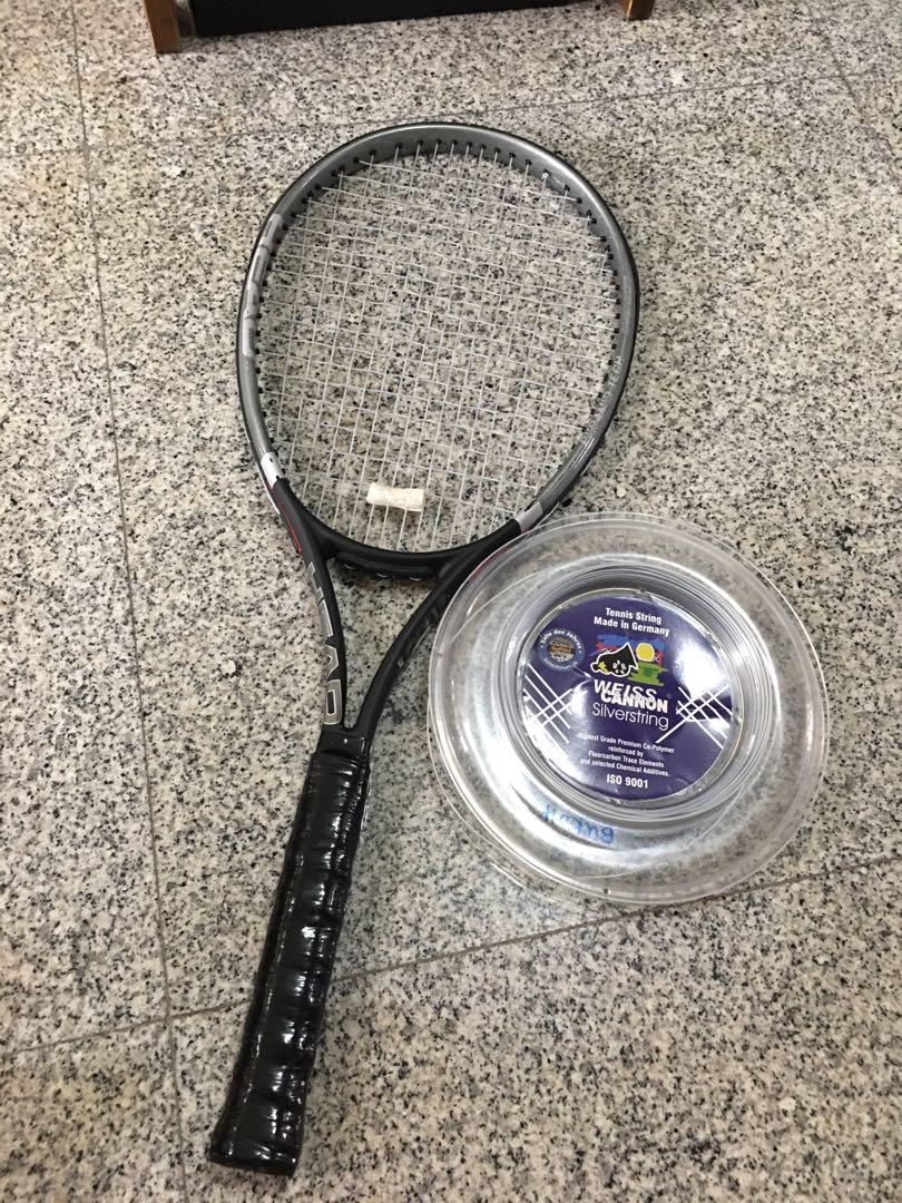 Head Elektra Pyramid Tennis Racquet Racket Freshly Strung, Sports ...