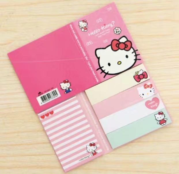 Hello Kitty Sticky Note, Hobbies & Toys, Stationery & Craft, Stationery ...