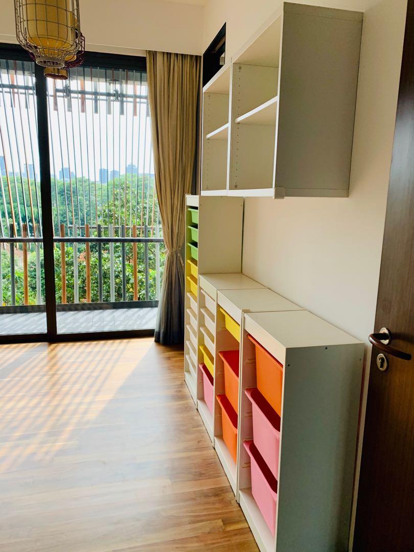 Ikea Trofast Storage and Book Shelf, Furniture & Home Living, Furniture ...