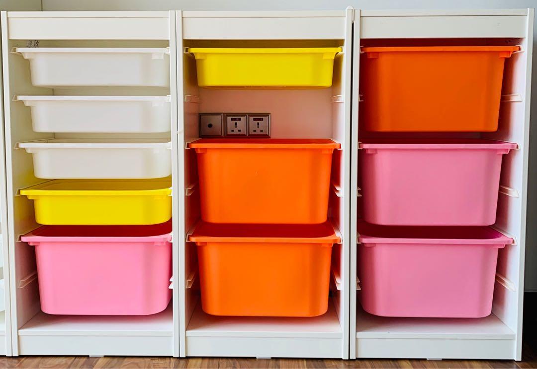 Ikea Trofast Storage and Book Shelf, Furniture & Home Living, Furniture ...