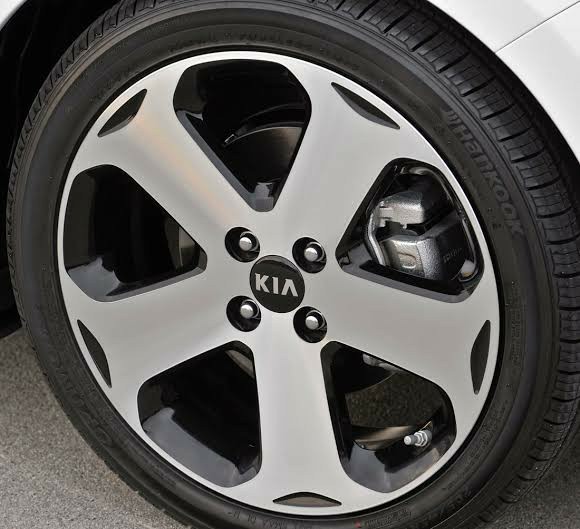 Kia Rio wheel and tire, Car Parts & Accessories, Mags and Tires on ...