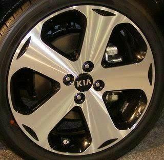 Kia Rio wheel and tire, Car Parts & Accessories, Mags and Tires on ...