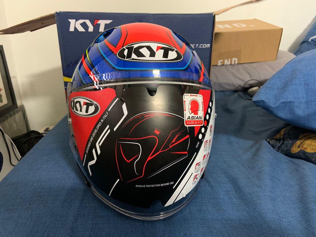 Kyt Helmet, Motorcycles, Motorcycle Apparel on Carousell