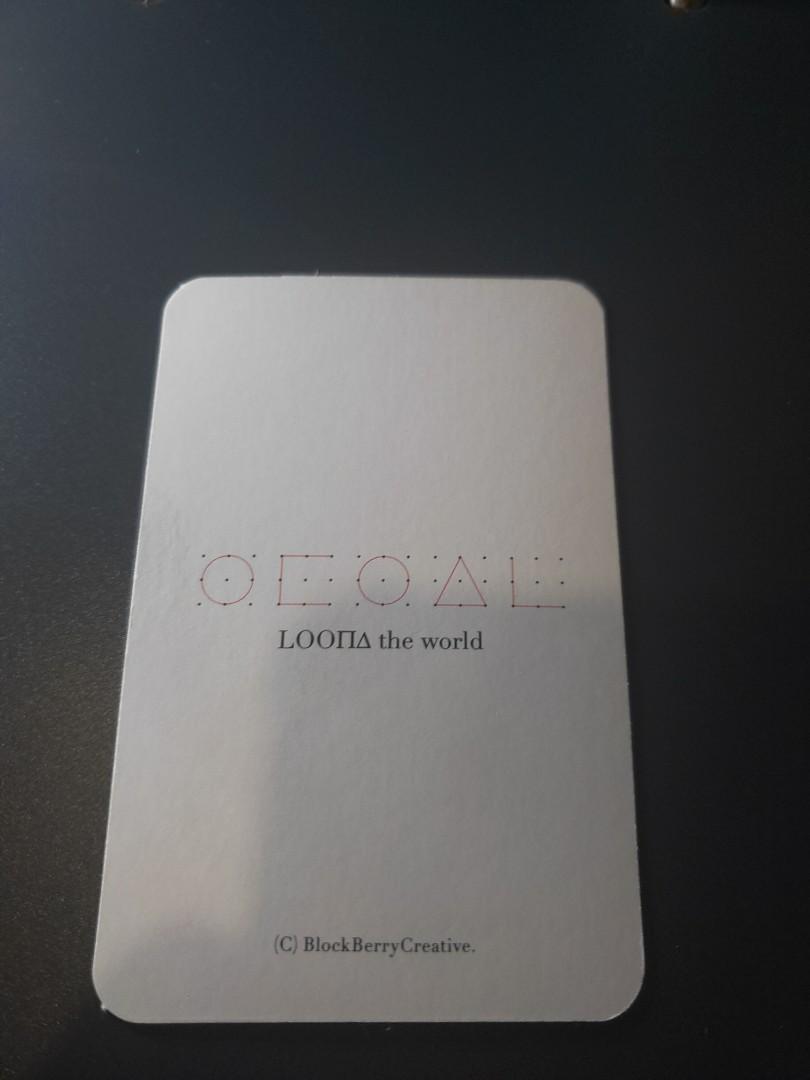 LOONA ODD EYE CIRCLE OEC MAX & MATCH CHOERRY PHOTOCARD, Hobbies & Toys, Memorabilia ...