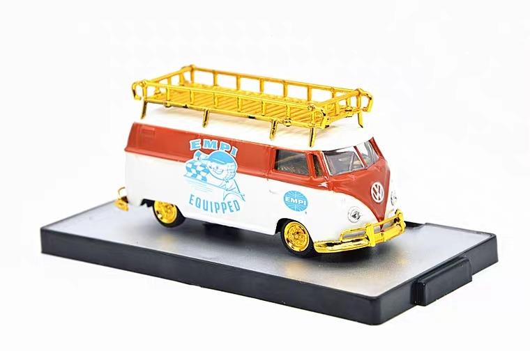 M2 Machines 1:64 Volkswagen EMPI Equipped Chase VW Delivery Van Diecast ...