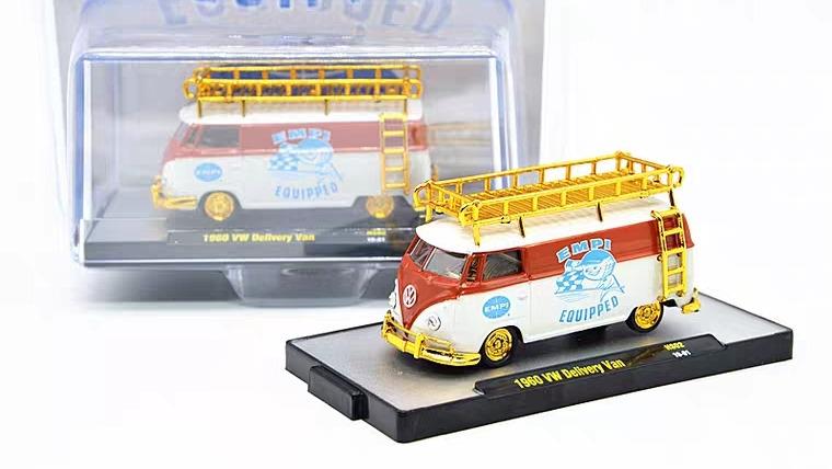 M2 Machines 1:64 Volkswagen EMPI Equipped Chase VW Delivery Van Diecast ...