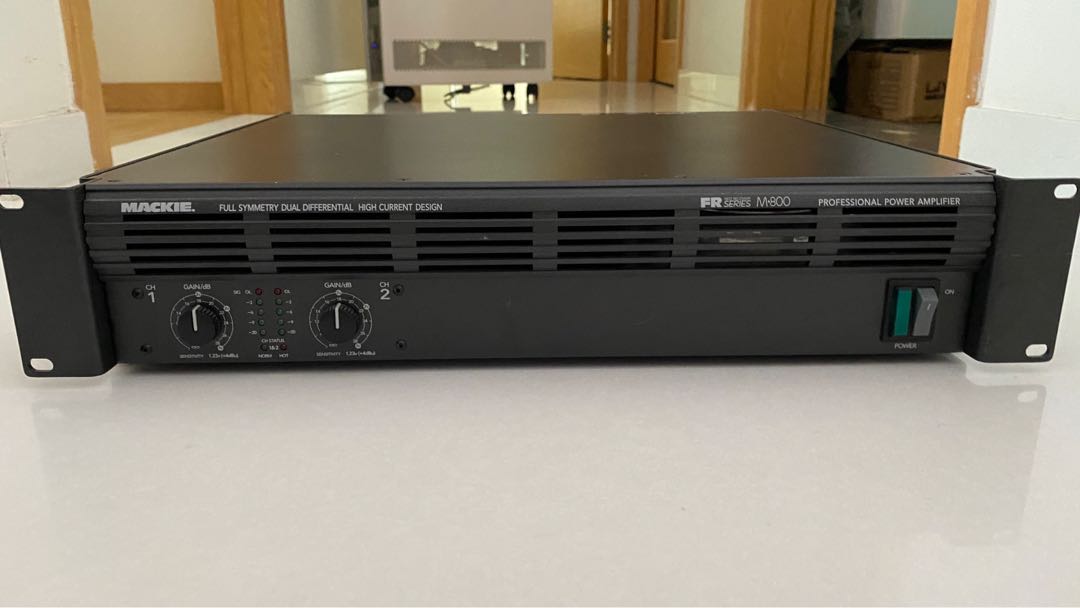 Mackie FR 800 Amplifier, Audio, Soundbars, Speakers & Amplifiers on ...