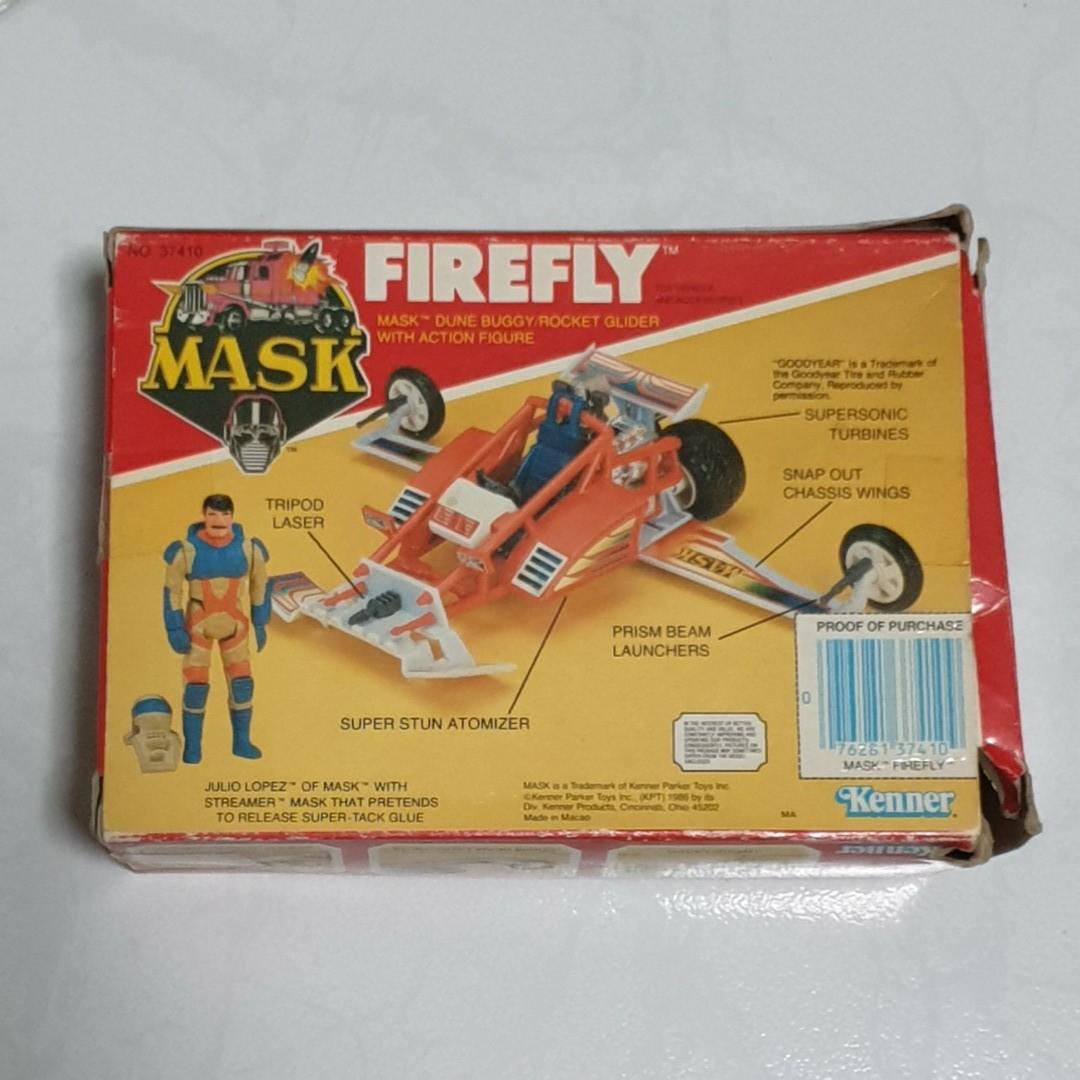 M.A.S.K. (MASK) Firefly with Box, Hobbies & Toys, Toys & Games on Carousell