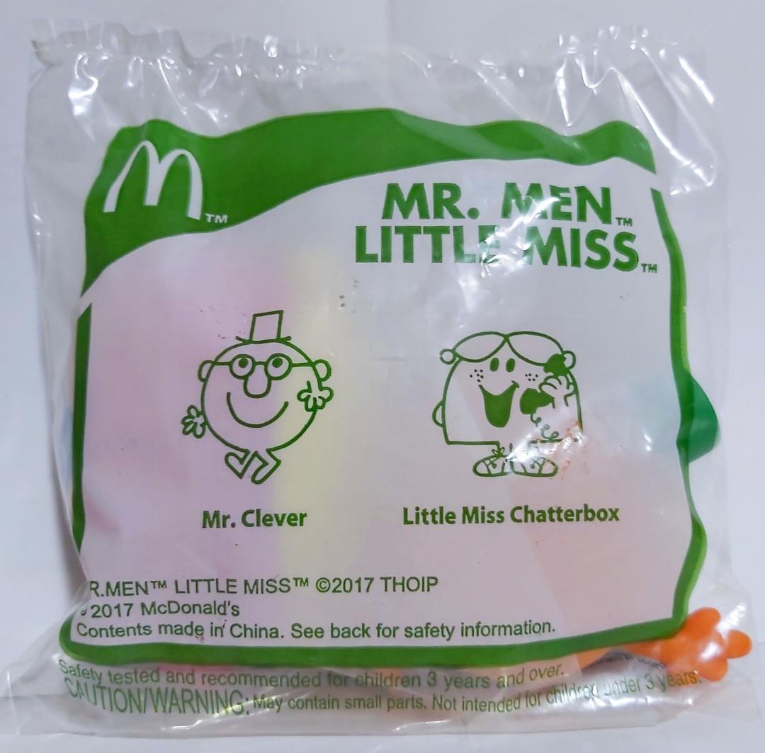 McDonald's Mr Men Little Miss, Mr. Clever and Little Miss Chatterbox ...