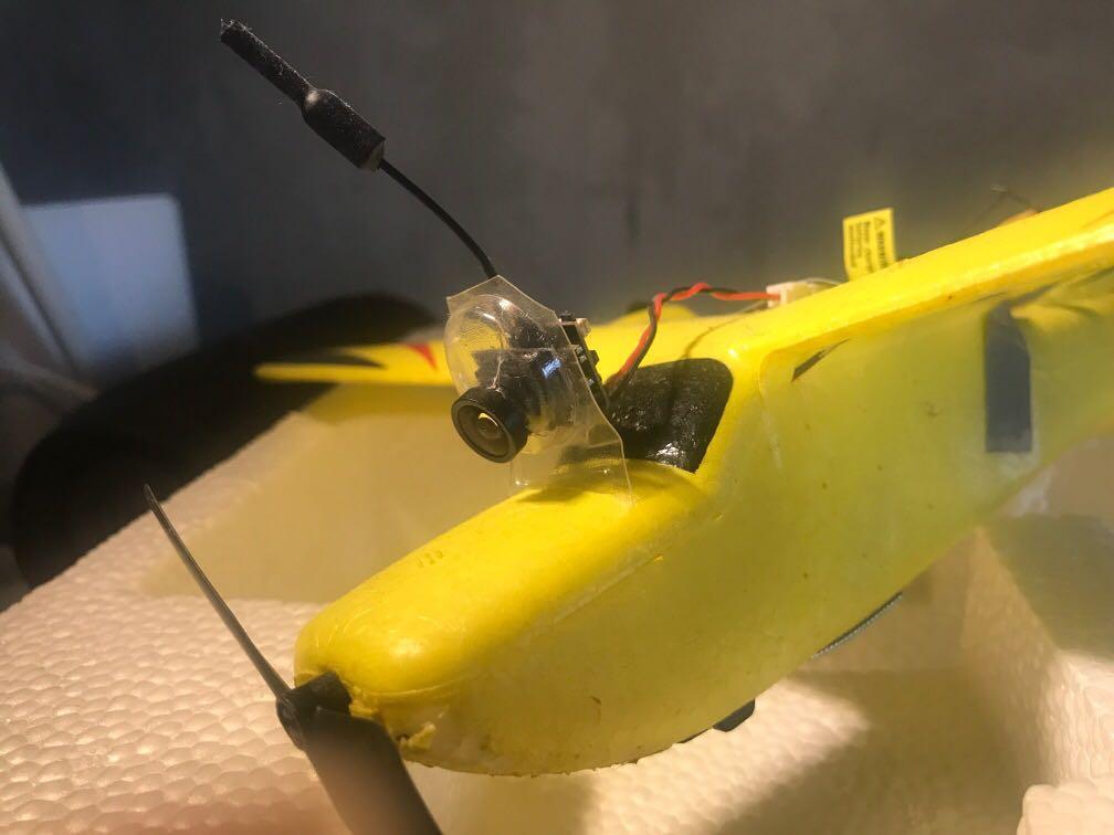 Micro RC airplane with DIY FPV camera, Hobbies & Toys, Toys & Games on ...