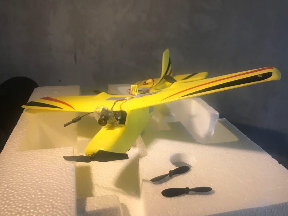 Micro RC airplane with DIY FPV camera, Hobbies & Toys, Toys & Games on ...