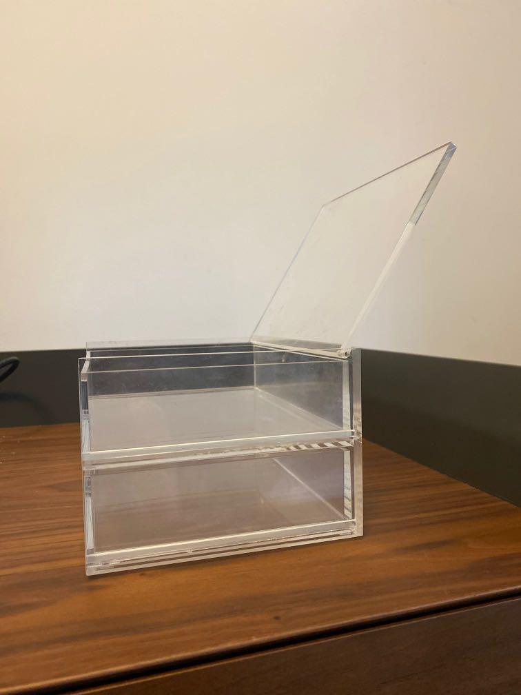 Muji Acrylic Box x 1, Furniture & Home Living, Home Improvement ...