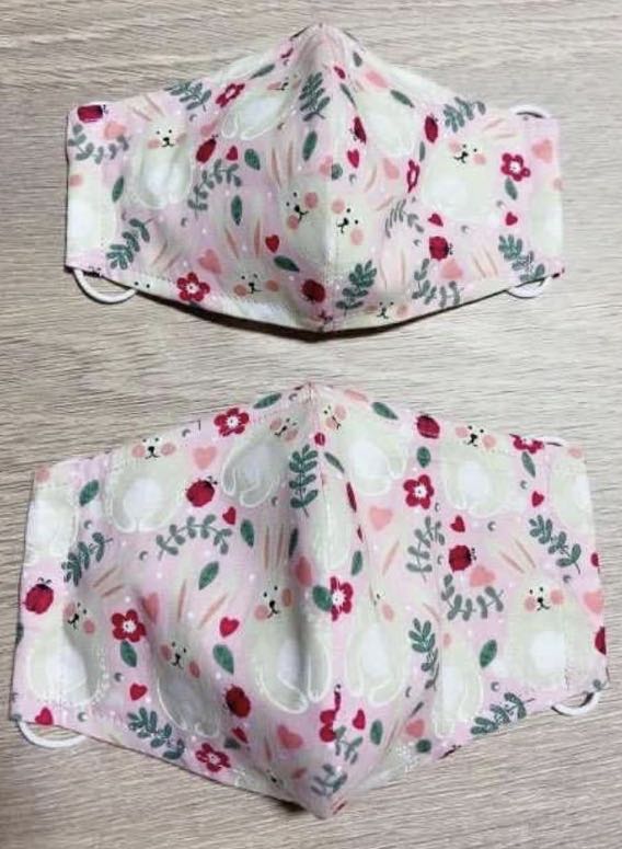 Mummy Daughter Reusable Mask (Handmade), Health & Nutrition, Face Masks ...