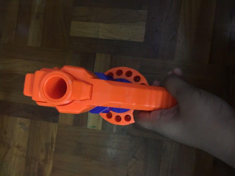 Nerf surge fire (no darts included) with free modified jolt, Hobbies ...