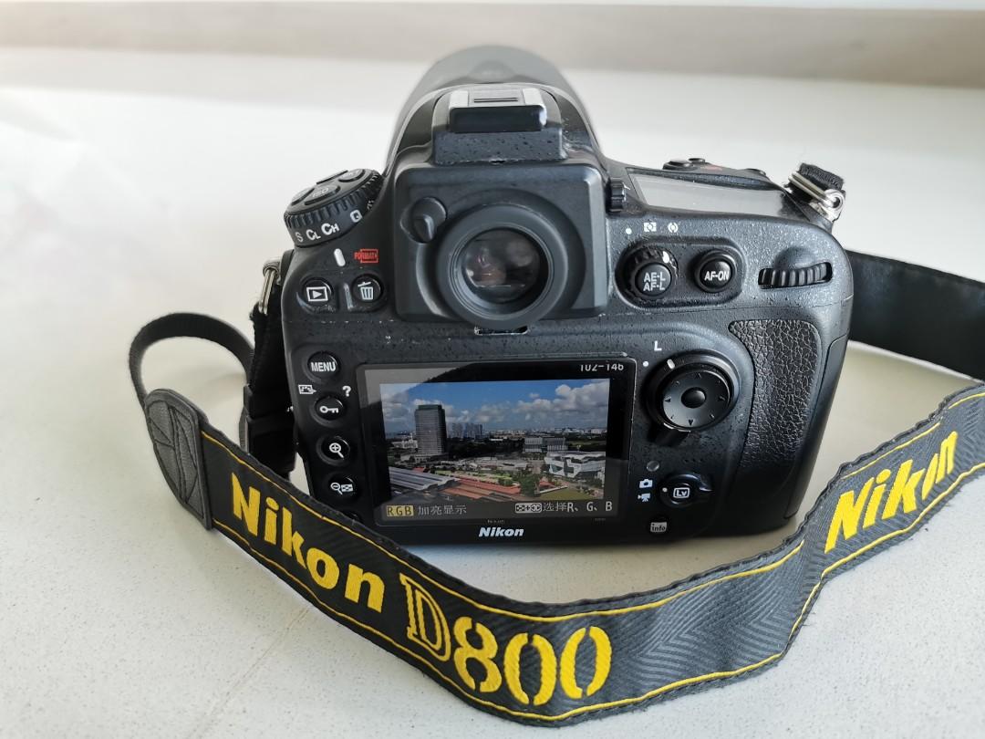 Nikon D800 camera body_very good condition, Photography, Cameras on ...