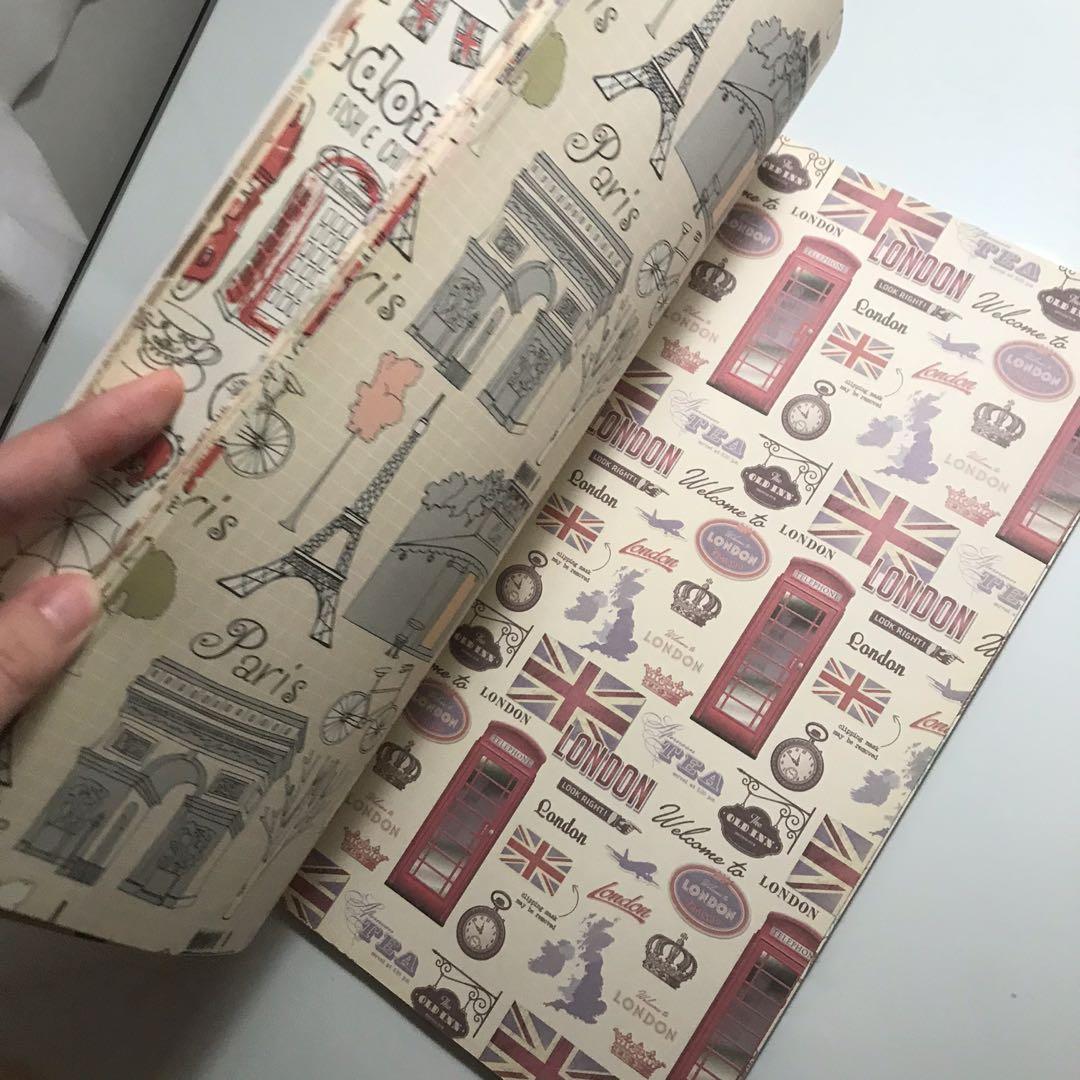 paper book wrapping paper, Buku & Alat Tulis, Buku di Carousell