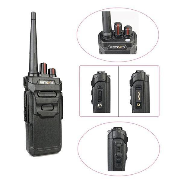 PMR446 for travel Floating, RETEVIS RT648 IP67 Waterproof Walkie Talkie ...