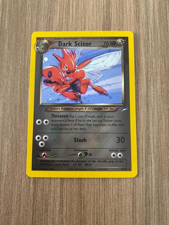 Pokémon Card - Dark Scizor Rare Holo, Hobbies & Toys, Toys & Games on ...