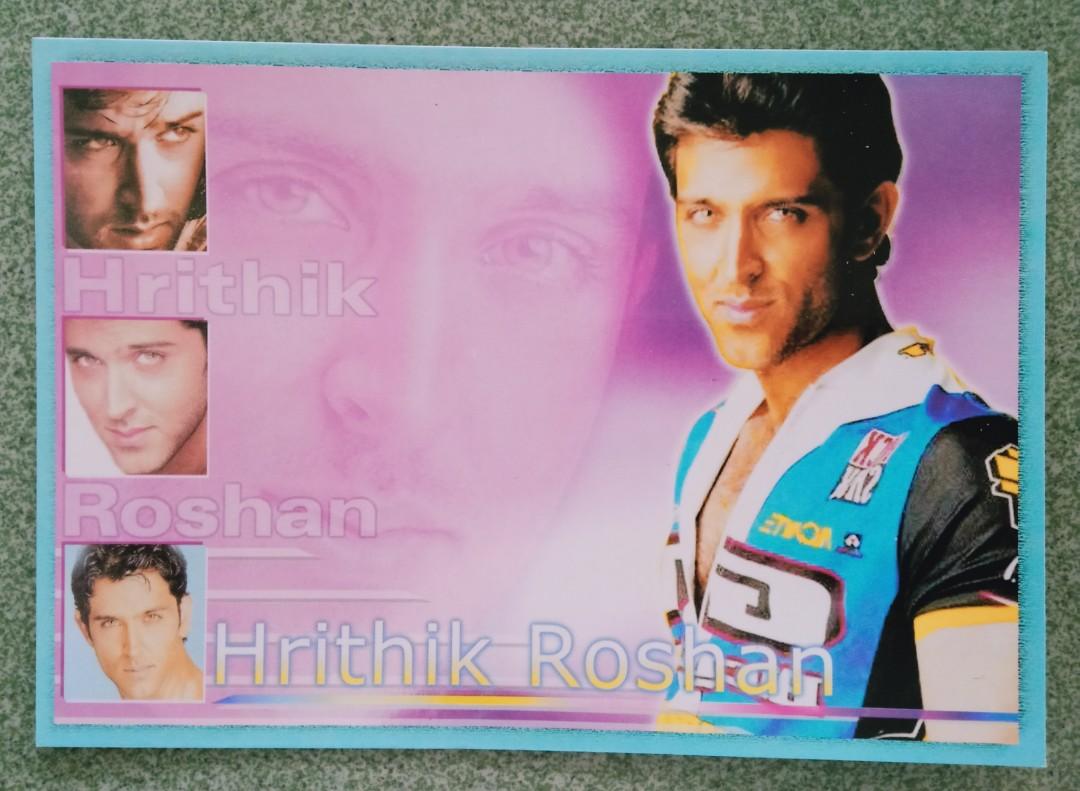 Postcard/Poskad of Bollywood/Hindi Actor Hrithik Roshan., Hobbies ...