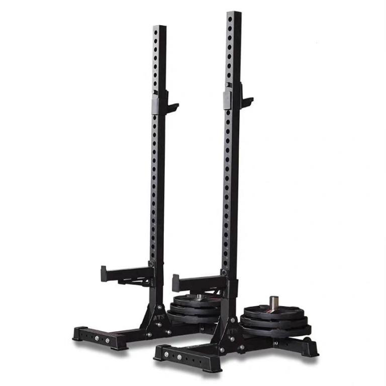 Premium Heavy Duty Split Squat Rack Stand 2mm Steel Gauge 41kg!, Sports ...