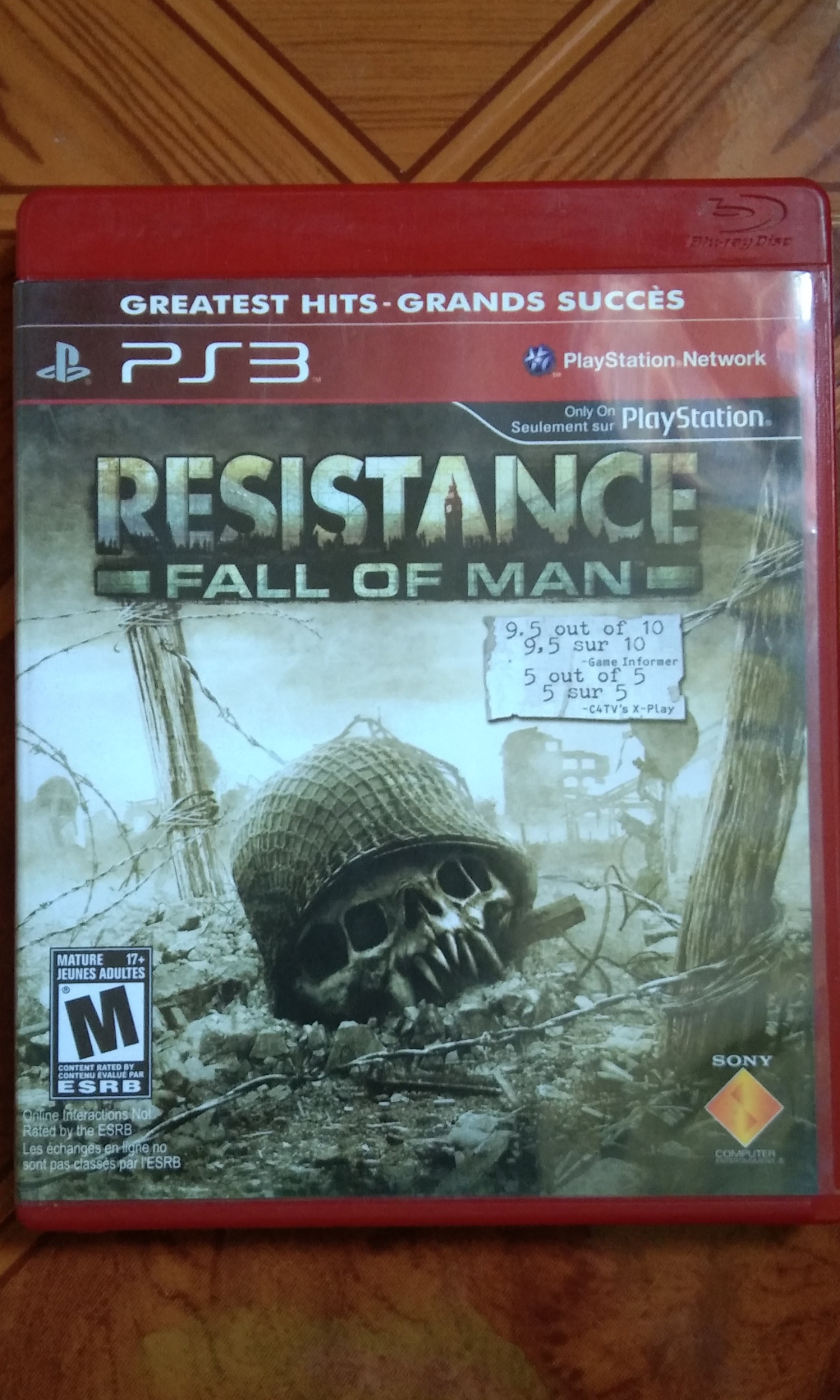 RESISTANCE Fall of Man (PS3), Video Gaming, Video Games, PlayStation on ...