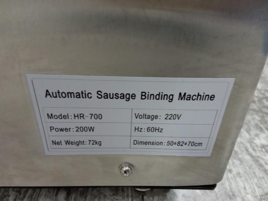 Sausage linker Tie linker longganisa tying machine sausage maker ...