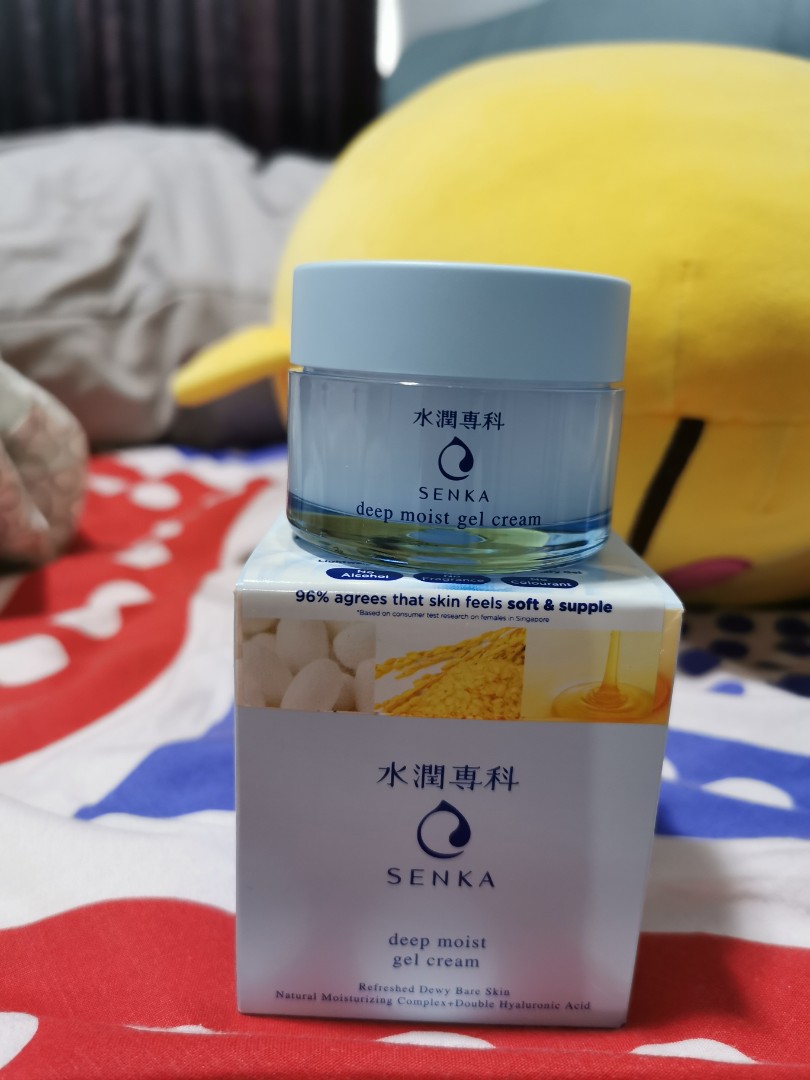 Senka Deep Moist Gel Cream, Beauty & Personal Care, Face, Face Care on ...