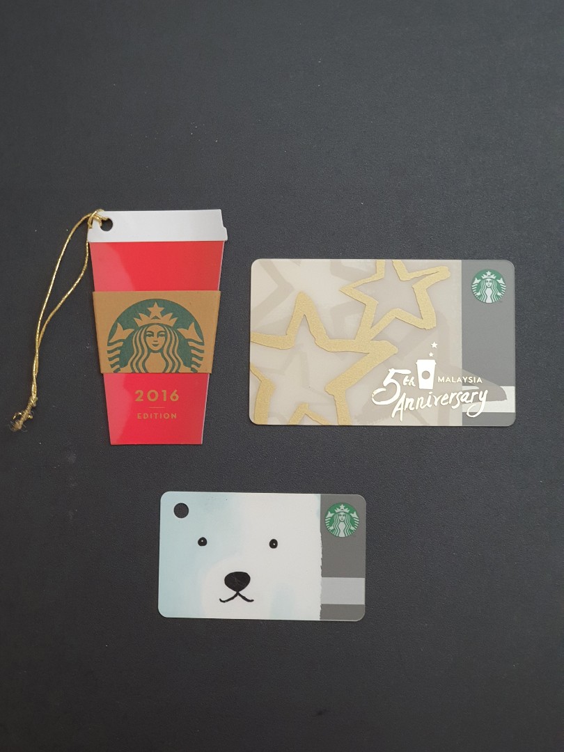 Starbucks cards (3 collectors' cards in set), Everything Else on Carousell