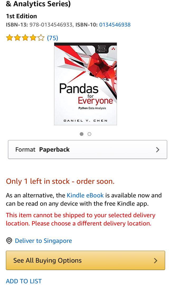 [SUSS/ SIM ICT233] Pandas for Everyone- Python Data Analysis, Computers ...