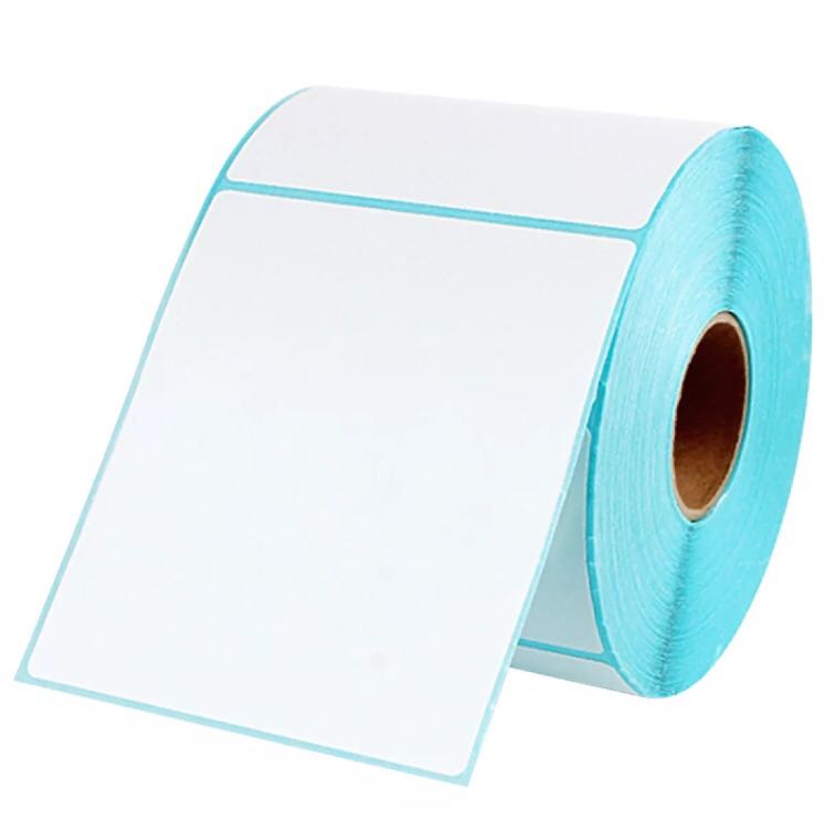 Thermal Label Sticker Roll Printer Paper for Thermal Label Printer 100 ...