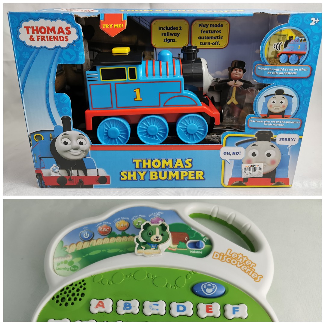 [Lot] Thomas Shy Bumper & LeapFrog Letter Discoveries, Babies & Kids ...