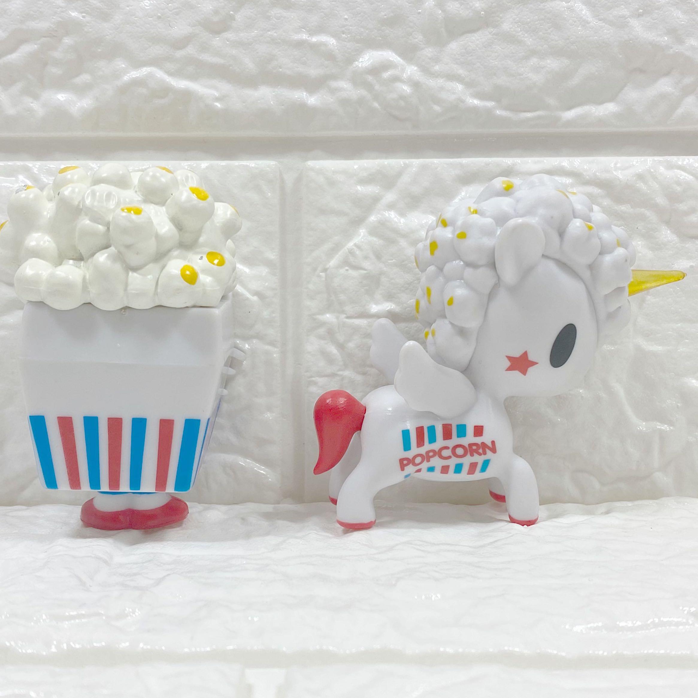 Tokidoki Unicorno series 6 pop star popstar and hello kitty popcorn ...