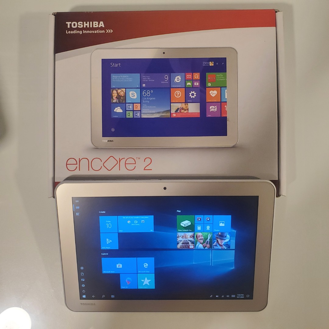 Toshiba encore 2 Windows 10 tablet, Computers & Tech, Laptops ...