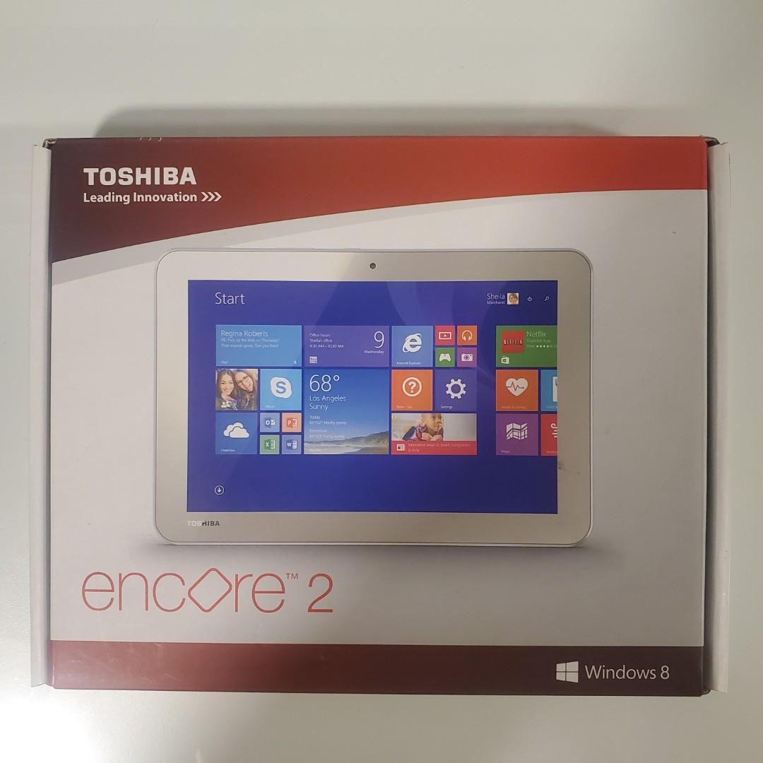 Toshiba encore 2 Windows 10 tablet, Computers & Tech, Laptops ...