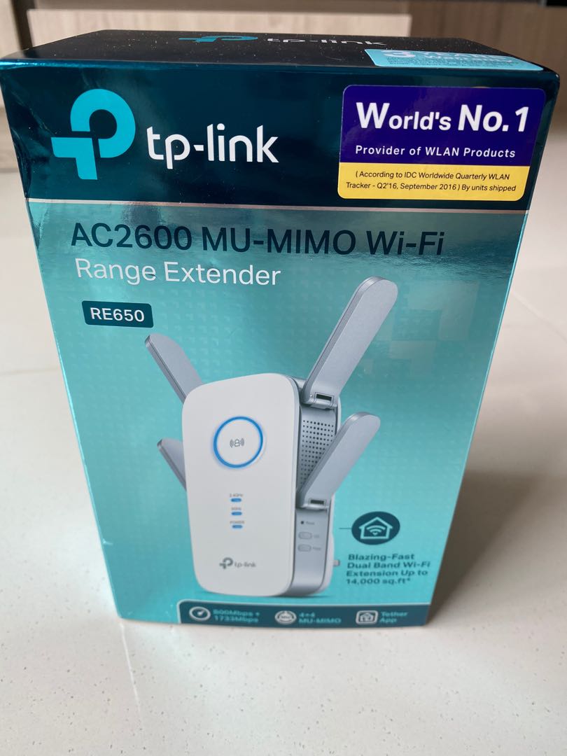 TP-Link AC 2600 RE650 Wifi Extender, Computers & Tech, Parts ...
