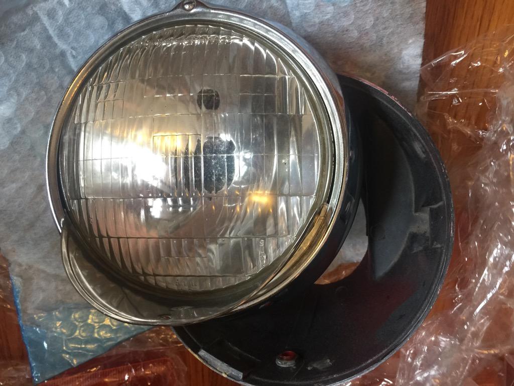 Vintage Honda Stanley Headlight Lamp, Motorcycles, Motorcycle ...