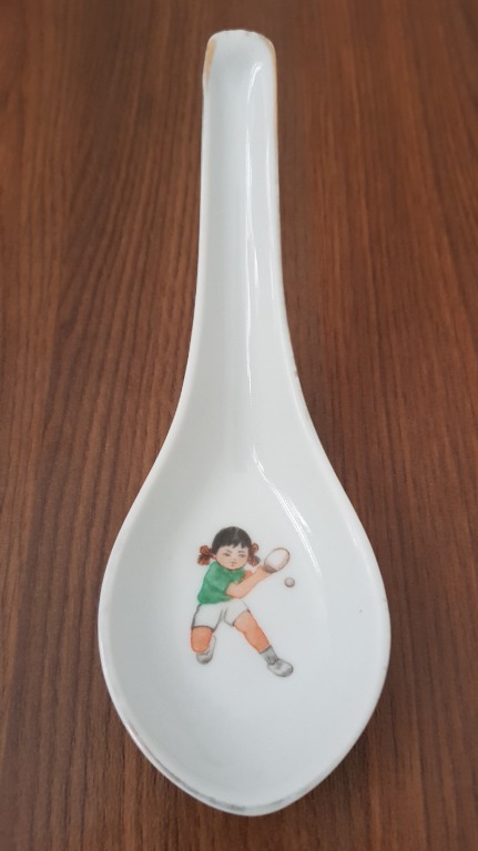 Vintage Liling period ping pong spoon, Furniture & Home Living ...