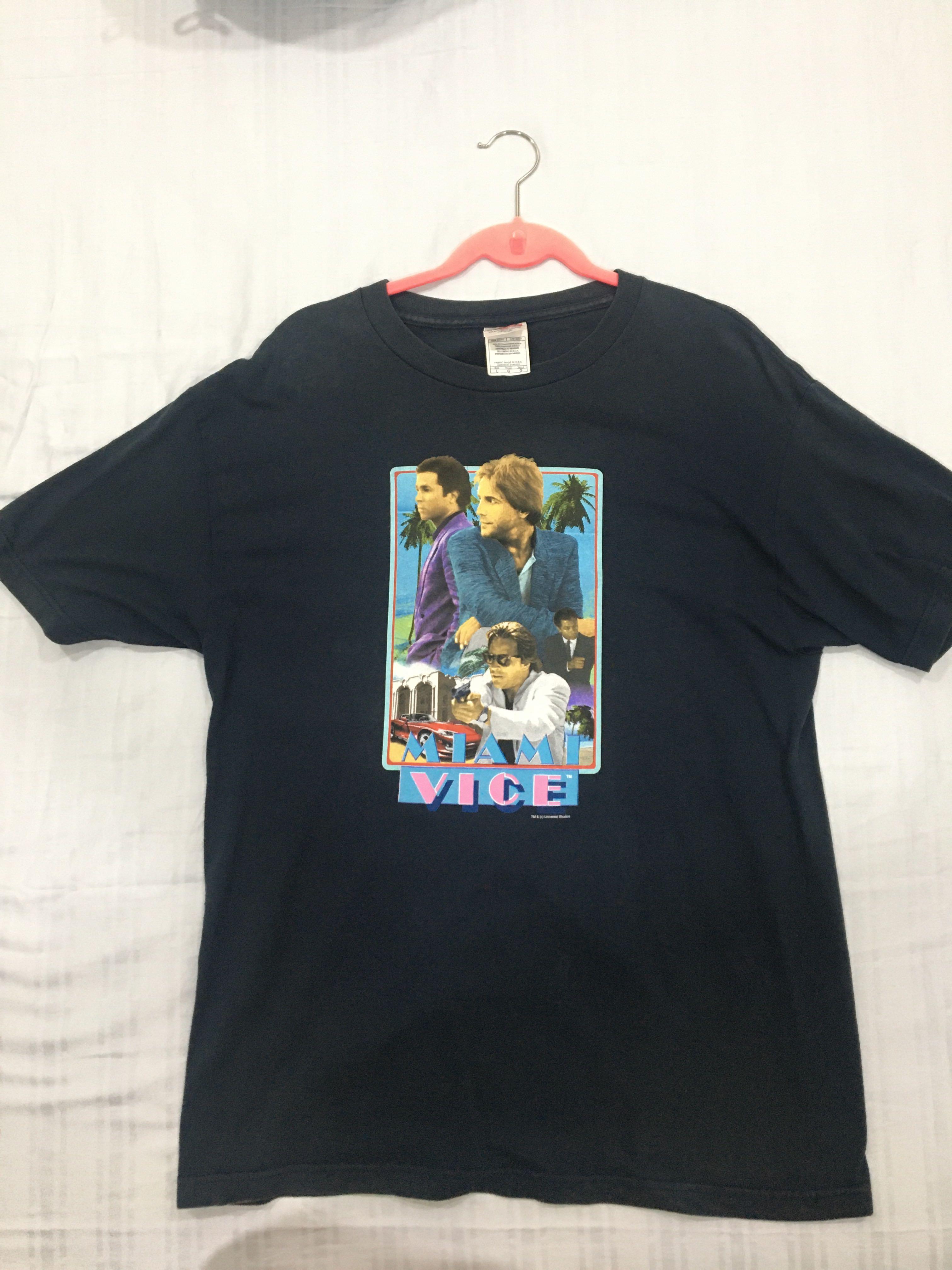 Vintage Miami Vice Tee, Men's Fashion, Tops & Sets, Tshirts & Polo ...